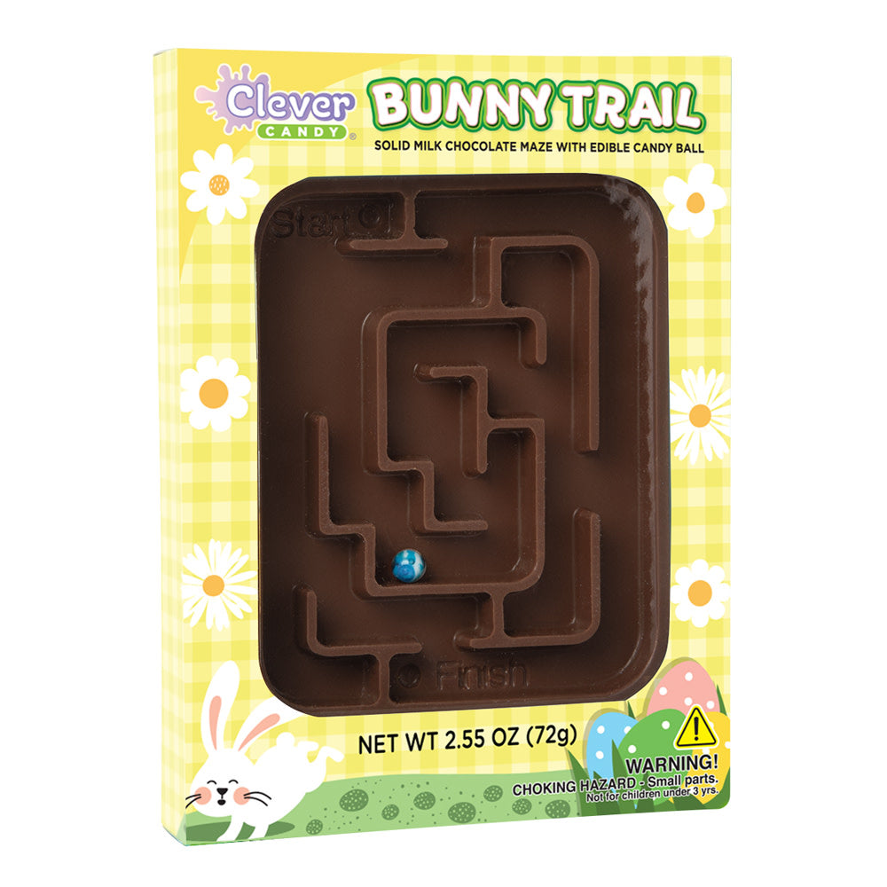 Bunny Trail Milk Chocolate Maze Game Candy - 18 Count – CandyDirect.com