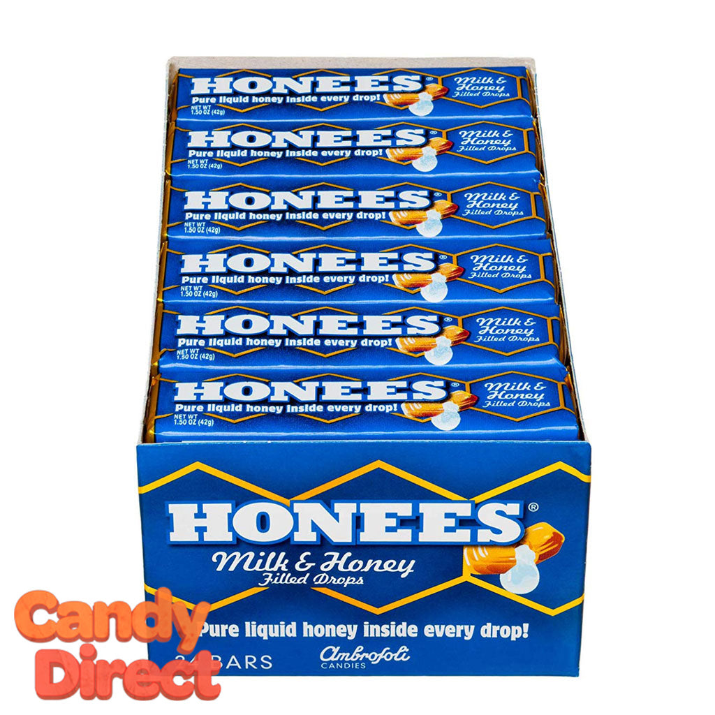 Ambrosoli Honees Bars Milk-N-Honey - 24ct – CandyDirect.com