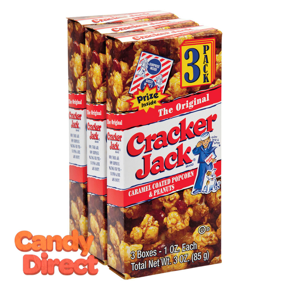 Cracker Original Triples Jack 3oz Box - 24ct – CandyDirect.com