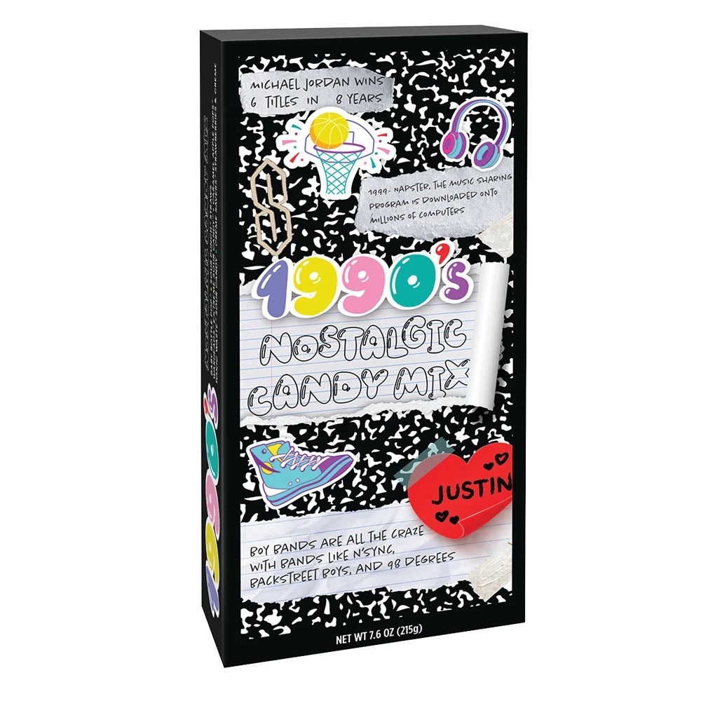 1990's Decade Candy Boxes 7.6oz - CandyDirect – CandyDirect.com