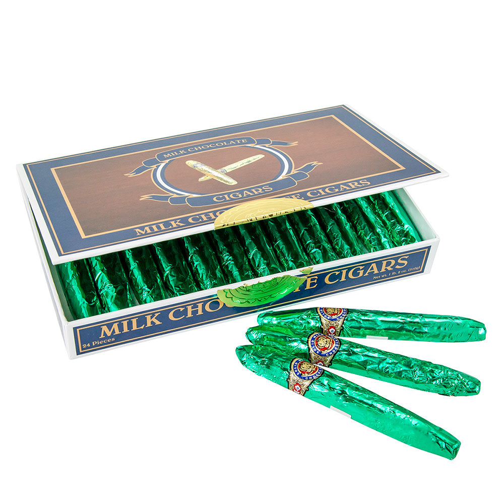 Gold Chocolate Cigars 24ct - Candy Direct – CandyDirect.com