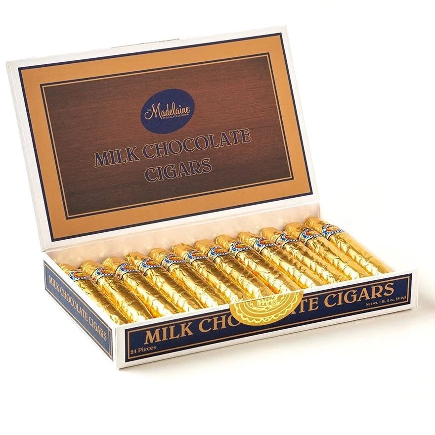 Gold Chocolate Cigars 24ct - Candy Direct – CandyDirect.com