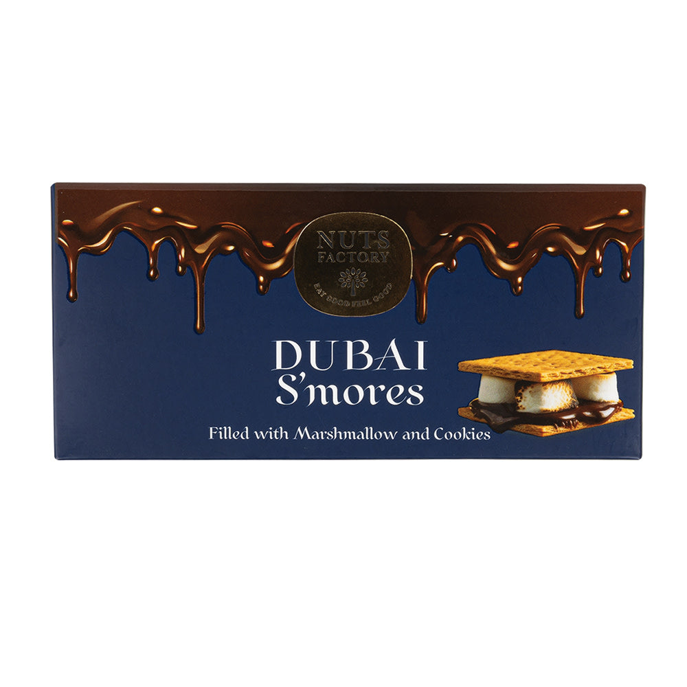 Nuts Factory Dubai Chocolate S'mores Candy Bar - 12 Count – CandyDirect.com