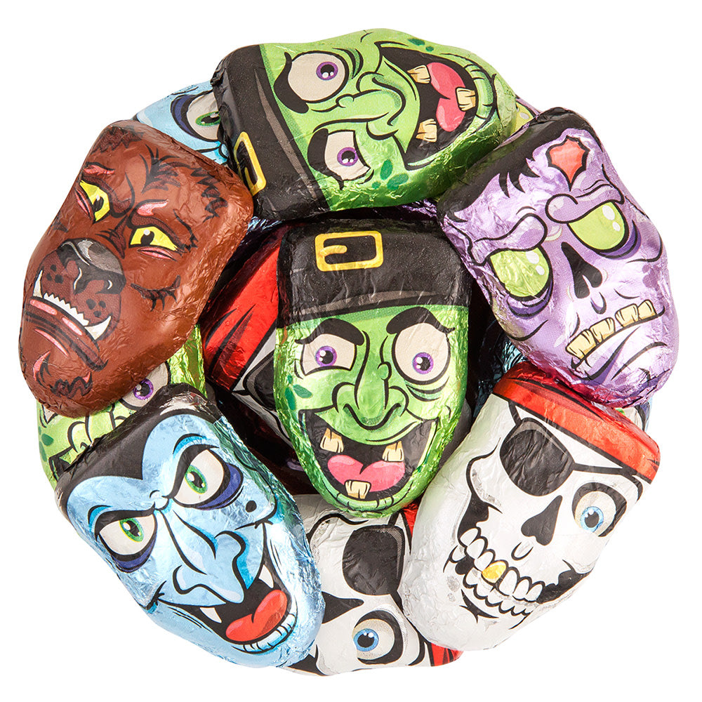 Foiled Chocolatey Flavored Monster Chocolate Candy - 12 LB ...