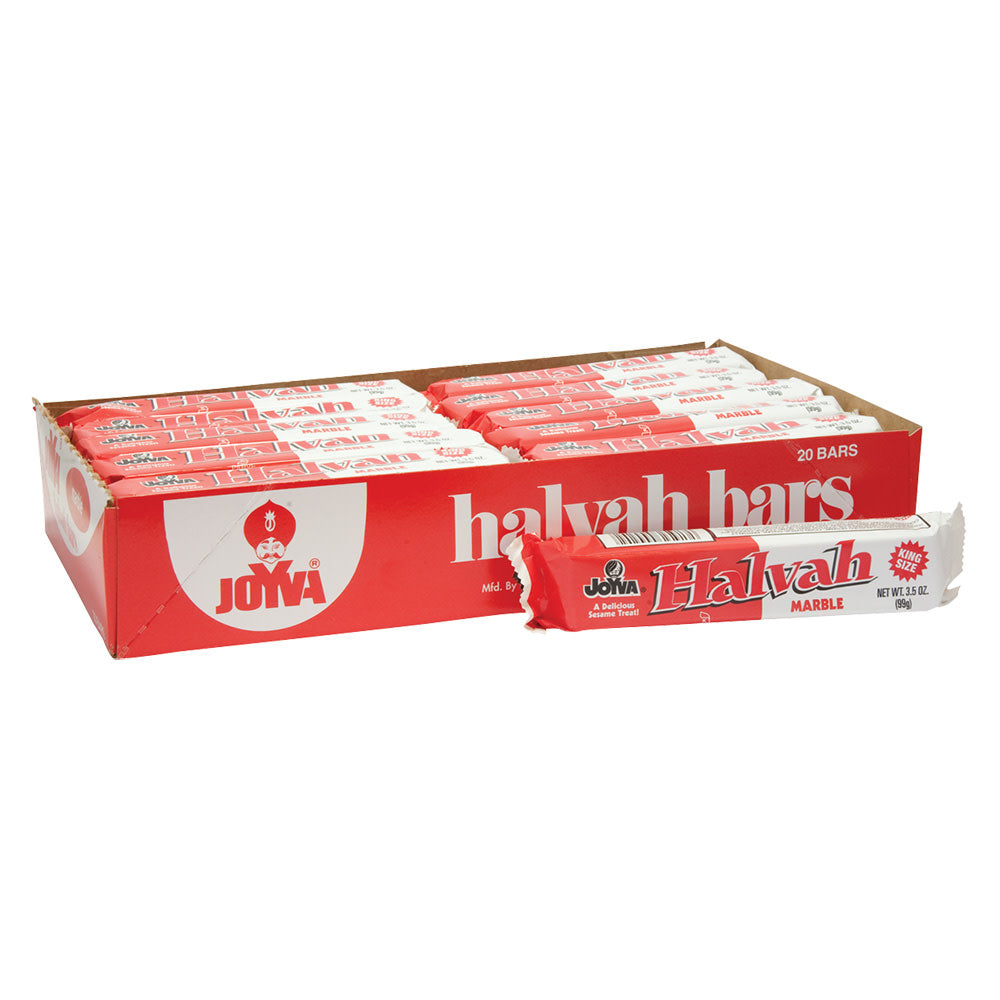 Halvah Marble Joyva 3.5oz Bar - 20ct – CandyDirect.com