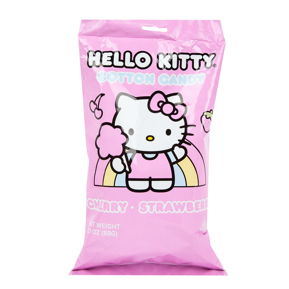 Hello Kitty Cotton Candy Peg Bag - 12 Count – CandyDirect.com