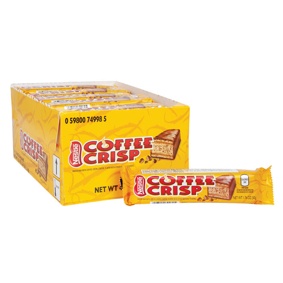 Nestle Coffee Crisp Candy Bar - 24 Count – CandyDirect.com