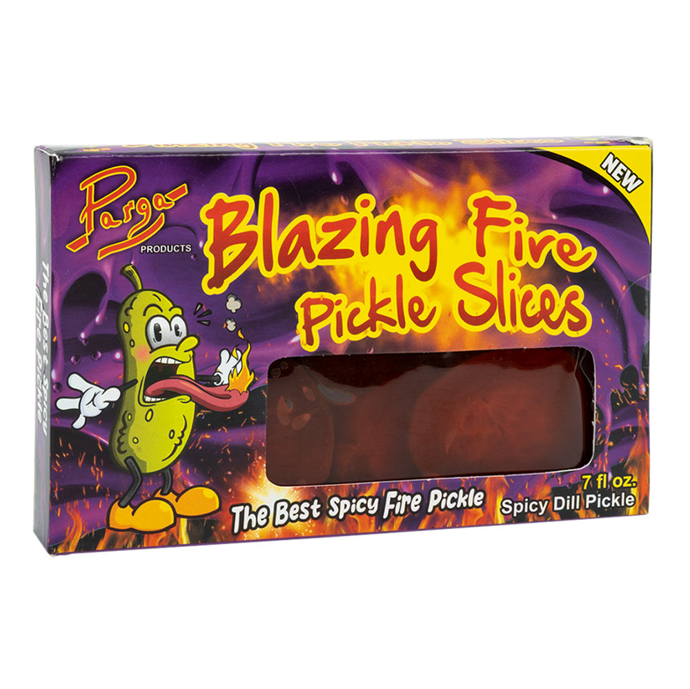 Parga Blazing Fire Dill Pickle Snacks - 12 Count – CandyDirect.com