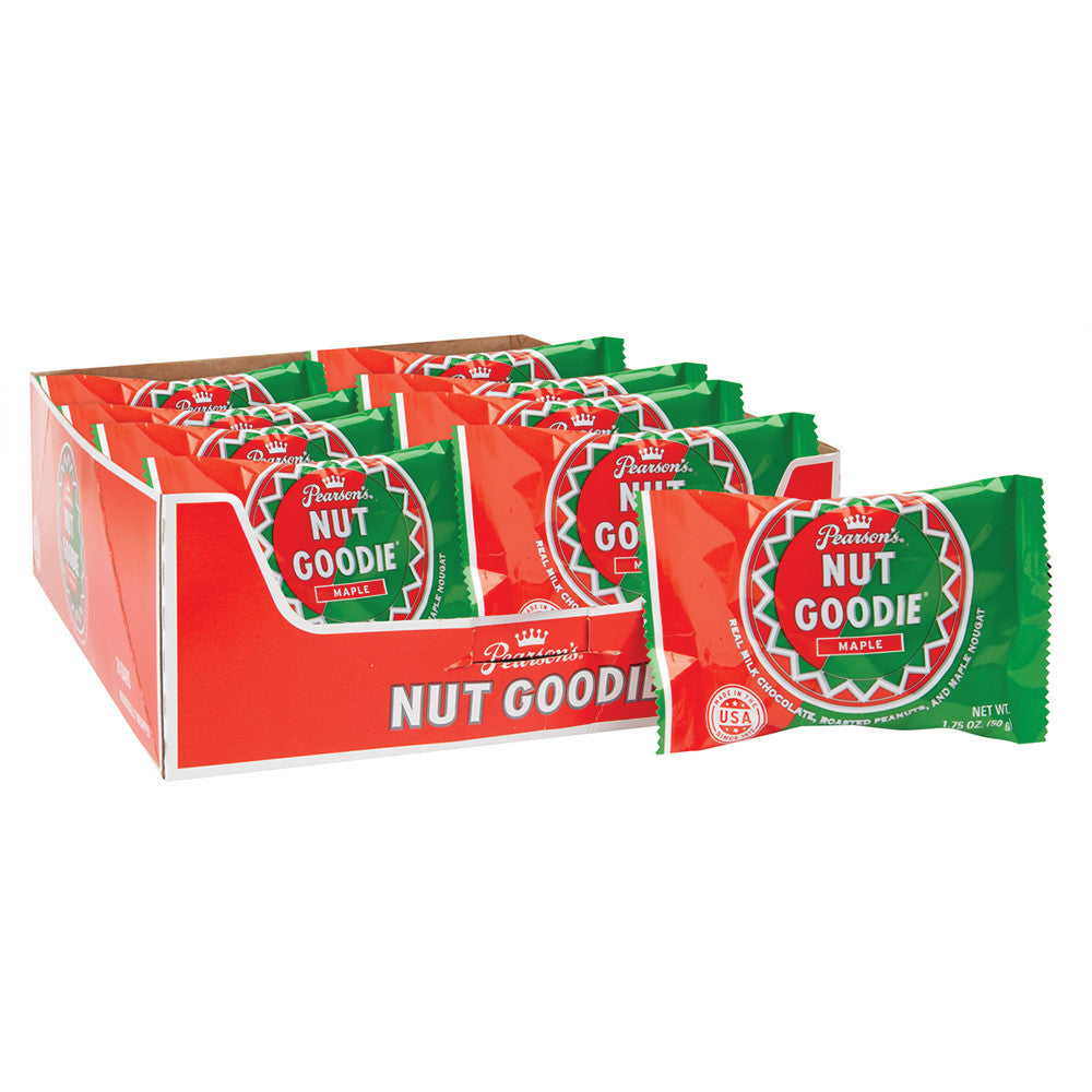 Pearson's Nut Goodies Original Candy Bars - 24 Count – CandyDirect.com