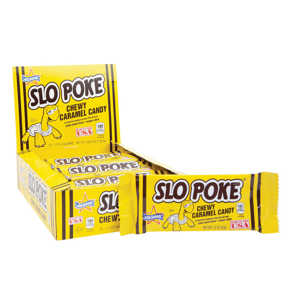 Slo Poke Candy Bars - 24ct – CandyDirect.com
