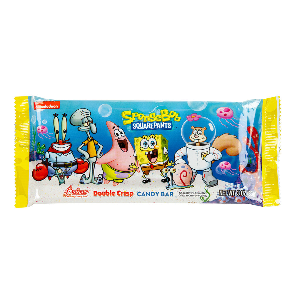Spongebob Squarepants Double Crisp Candy Bar - 18 Count – CandyDirect.com