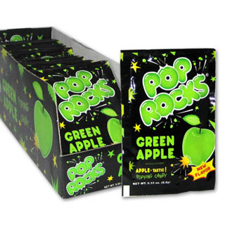 Green Apple Pop Rocks - 24ct – CandyDirect.com