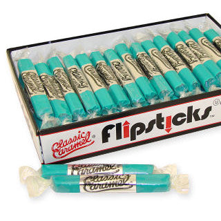 Blue Raspberry Flipsticks Caramel Candy - 48ct – CandyDirect.com