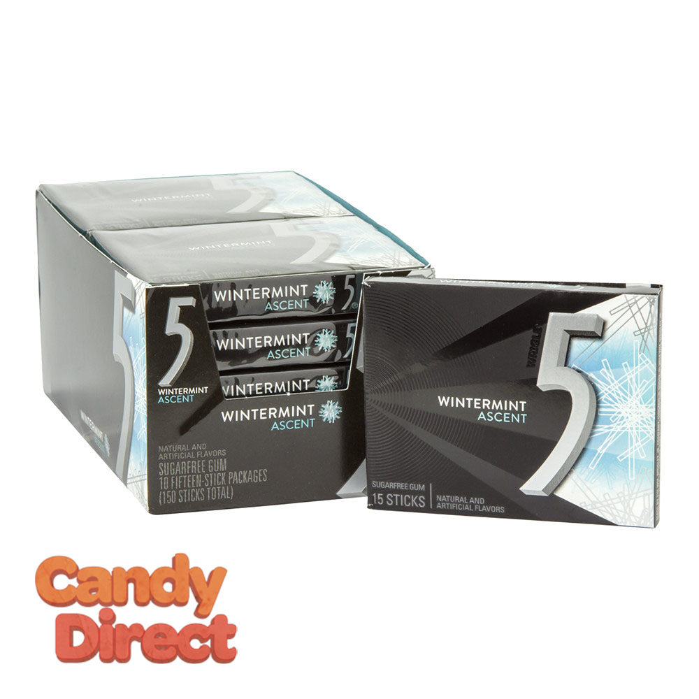 5 Ascent Gum Wintermint - 10ct – CandyDirect.com