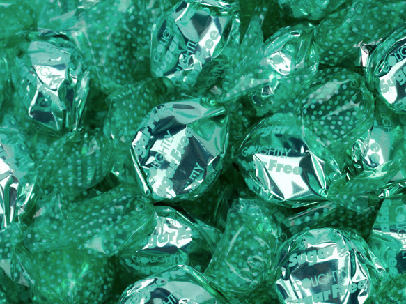 Sugar Free Chocolate Mint Hard Candy - 5lb – CandyDirect.com