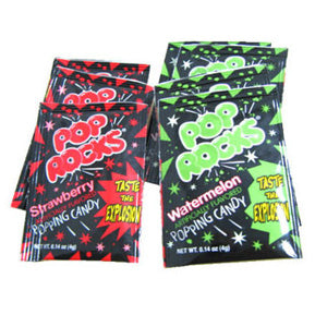 Strawberry & Watermelon Pop Rocks Fun Size - 500ct – CandyDirect.com