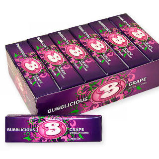 Grape Bubblicious - Small 18ct – CandyDirect.com