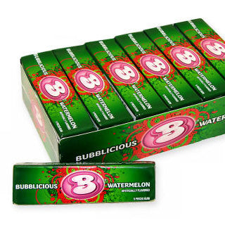 Watermelon Bubblicious - Small 18ct – CandyDirect.com