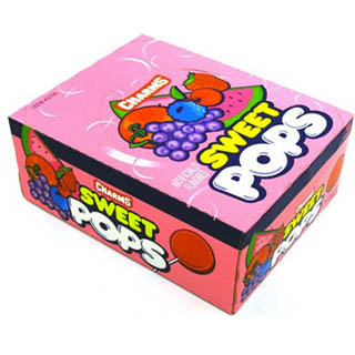 Charms Sweet Pops - 48ct Box – CandyDirect.com