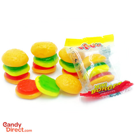 Mini Gummi Burgers - Assorted 60ct Display Box – CandyDirect.com