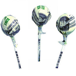 Money Pops Jumbo - 110ct Tub – CandyDirect.com