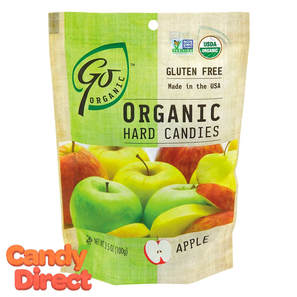 Apple Organic Hard Candy GoOrganic - 6ct – CandyDirect.com