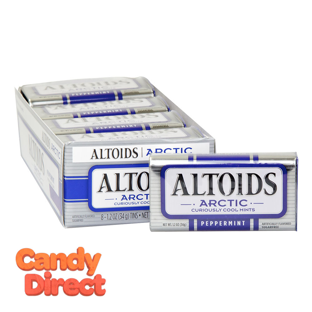 Arctic Peppermint Altoids Mints 1.2oz Tin - 8ct – CandyDirect.com