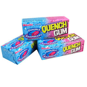 Quench Gum - Double Raspberry 12ct – CandyDirect.com
