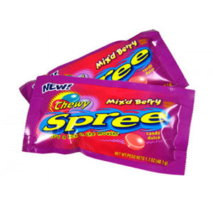Spree Chewy - Mixed Berry 24ct – CandyDirect.com