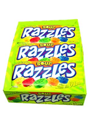 Razzles - Sours - 1.4oz Bags 24ct – CandyDirect.com