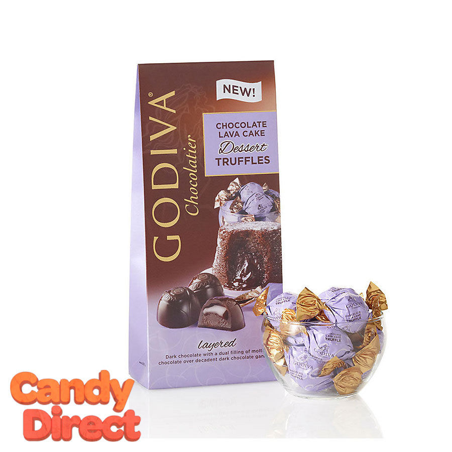 Chocolate Lava Cake Dessert Godiva Truffles Bags - 6ct – CandyDirect.com