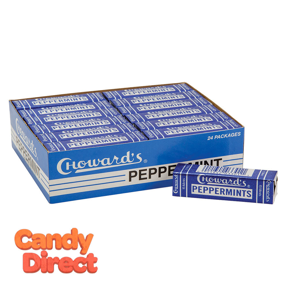 Peppermint Choward's Mints - 24ct – CandyDirect.com