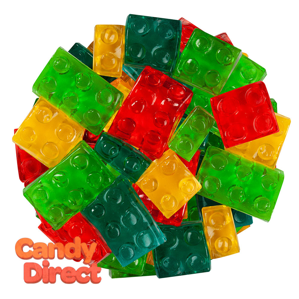 Clever Candy Gummy 3D Building Blocks - 13.2lbs – CandyDirect.com