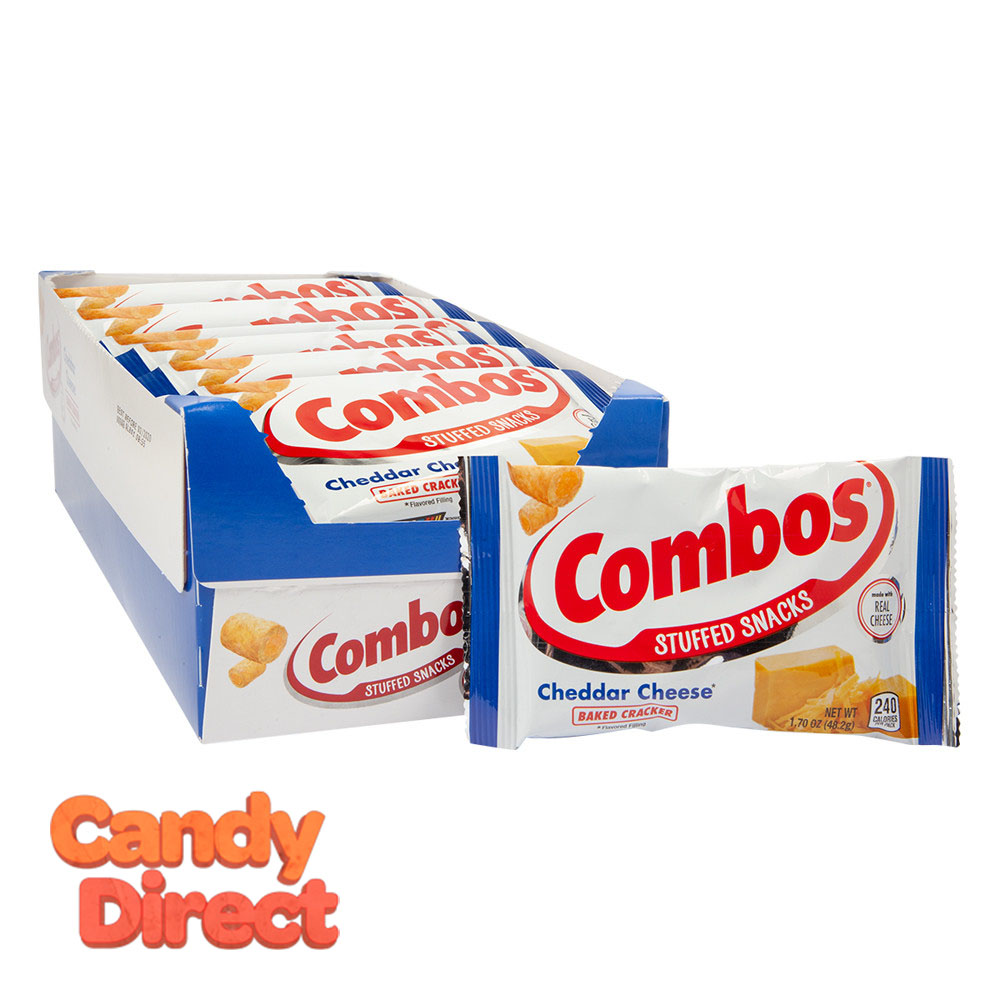 Combos Cracker Cheese1.7oz Bag - 18ct – CandyDirect.com