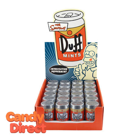 Duff Beer Mints Simpsons - 24ct – CandyDirect.com
