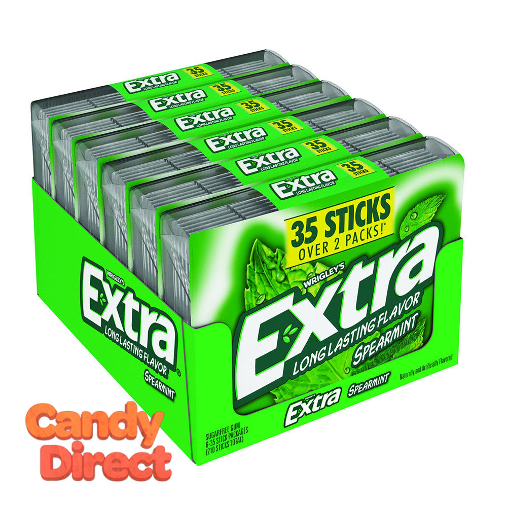 Extra Gum Spearmint Mega Pack 4.13oz - 6ct – CandyDirect.com