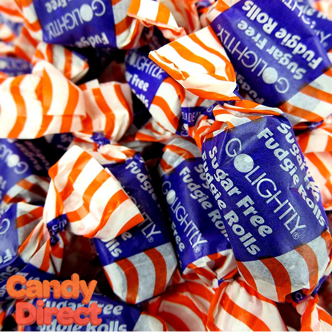 GoLightly Sugar Free Fudgie Roll Chews - 5lb – CandyDirect.com