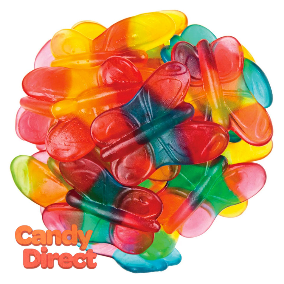 Gummy Butterfly Candies Clever Candy - 6.6b – CandyDirect.com