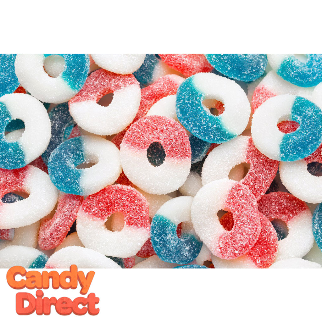 Gummy Freedom Rings Candy - 4.5lb – CandyDirect.com
