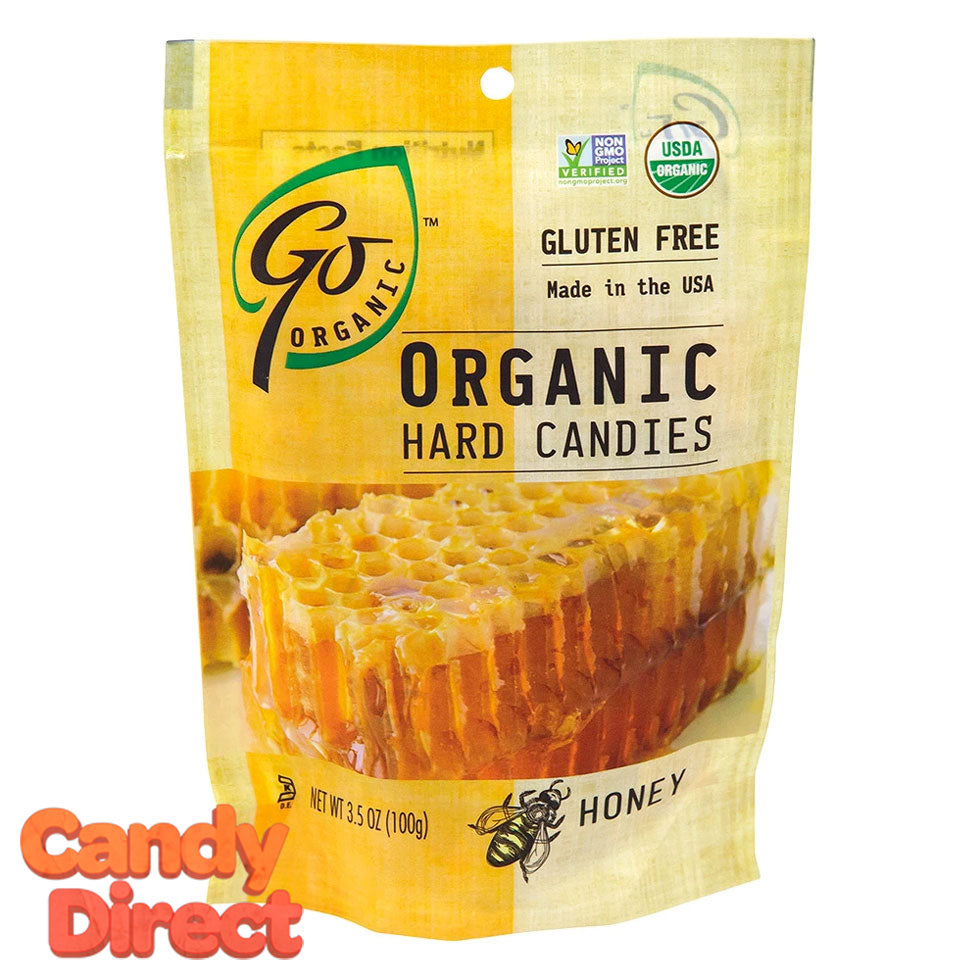 Honey Organic Hard Candy GoOrganic - 6ct – CandyDirect.com
