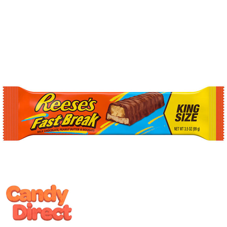 King Size Fast Break Candy Bars - 18ct – CandyDirect.com