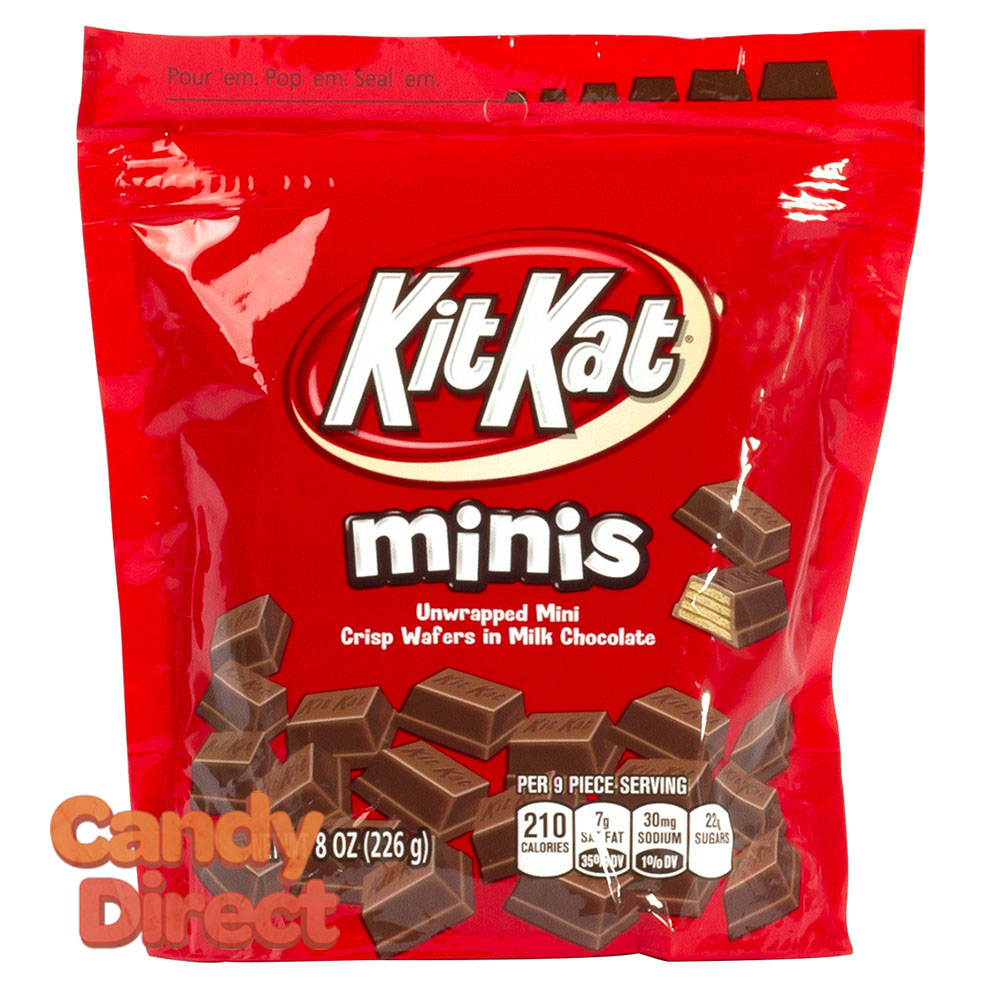 Kit Kat Pouch Minis 7.6oz - 8ct – CandyDirect.com