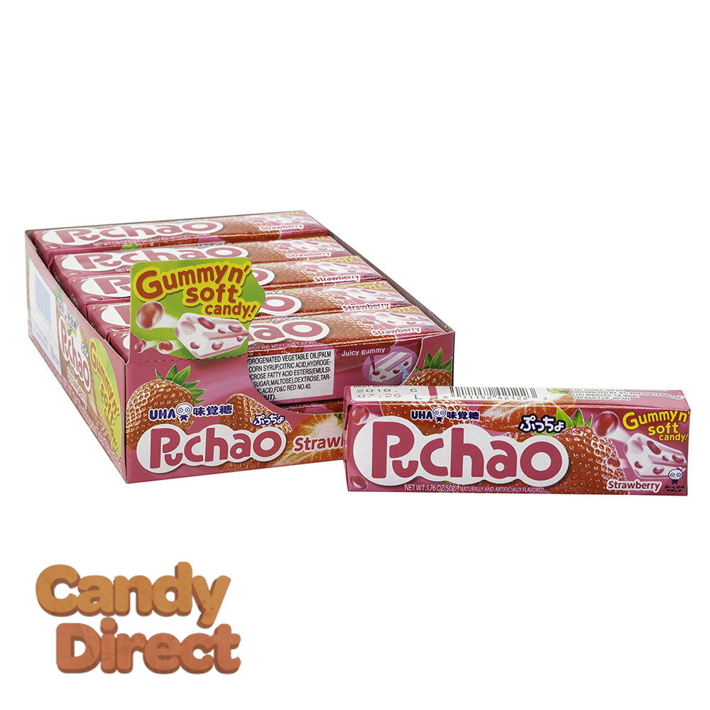 Puchao Strawberry Candy 1.76oz - 10ct – CandyDirect.com