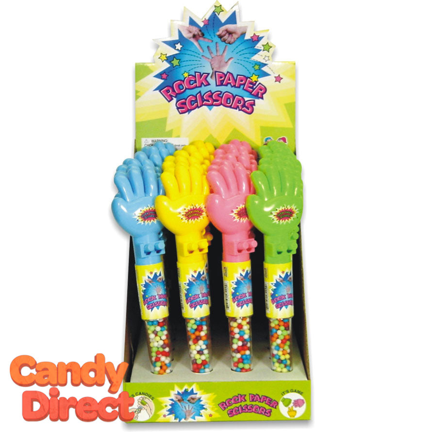 Rock Paper Scissors Candy - 24ct – CandyDirect.com
