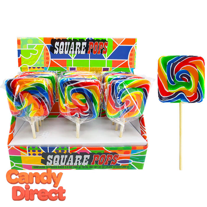 Jolly Rancher Lollipops Square