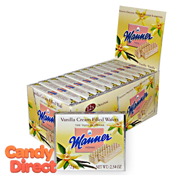 Vanilla Manner Cream-Filled Wafers - 12ct – CandyDirect.com