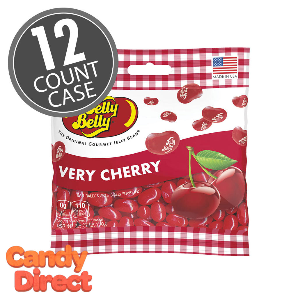 Very Cherry Jelly Belly Jelly Bean Bags - 12ct – CandyDirect.com