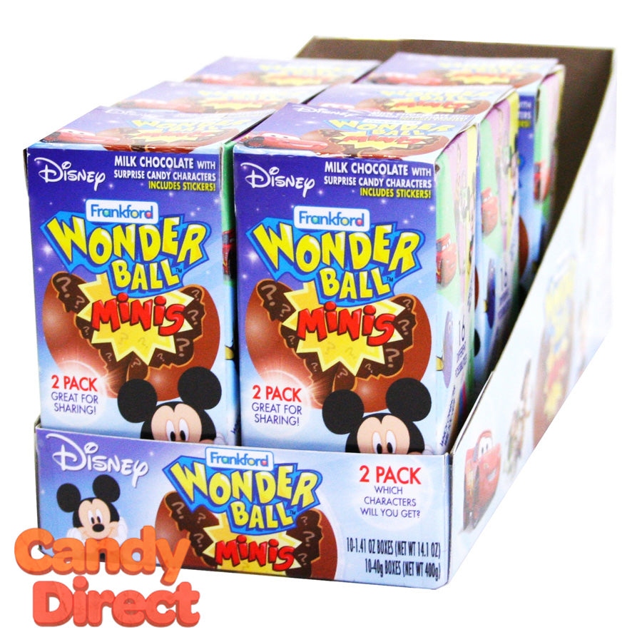 Wonder Ball Minis Disney - 10ct – CandyDirect.com